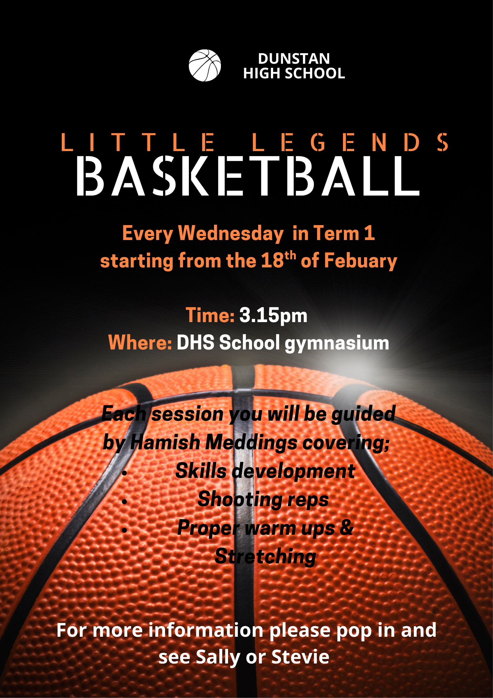 Dunstan High Basketball - Dunstan High School